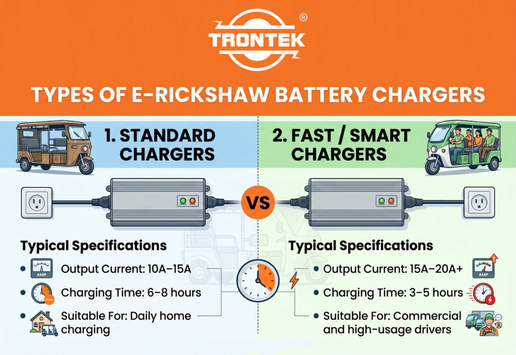 E-Rickshaw Charger Price & Features Guide - Trontek